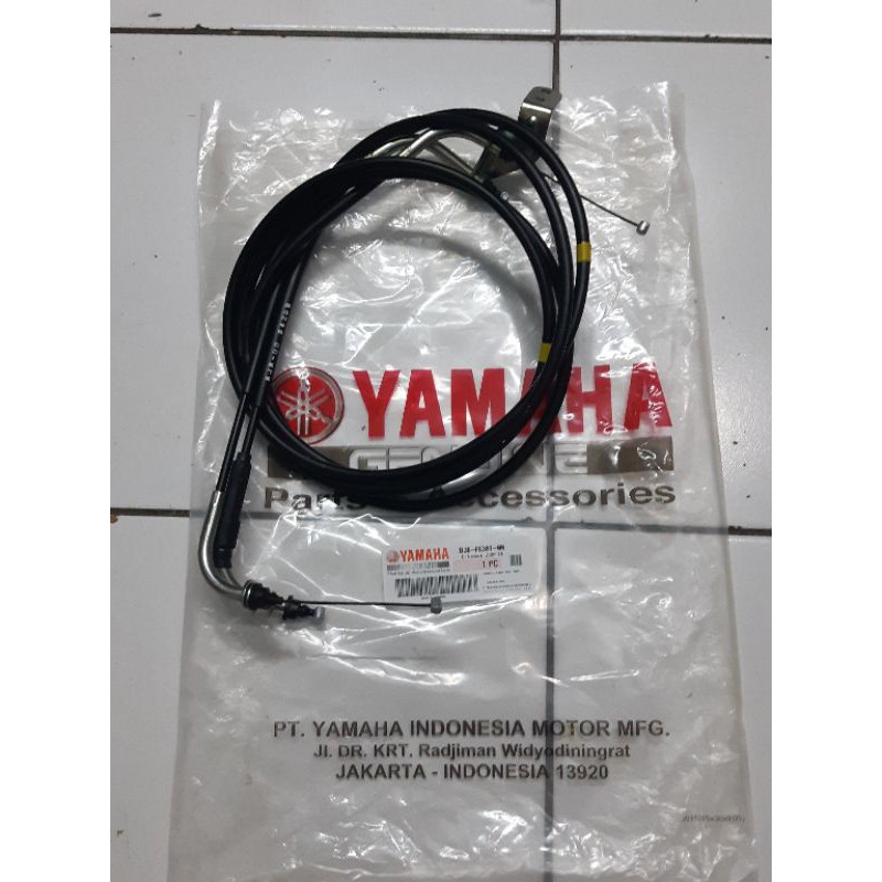 Jual Kabel Gas Yamaha Fino 125-Fino Grande Asli BJ8-F6301-00 | Shopee ...