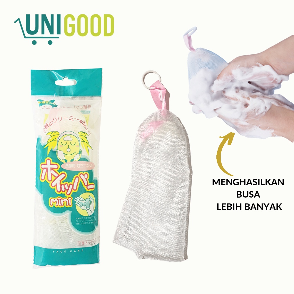 Jual UNIGOOD - Premium Bubble Foaming Net Kantong Jaring Sabun ...