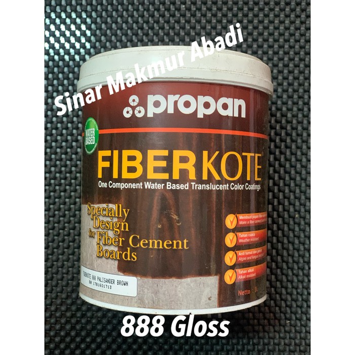 Jual Propan fiberkote cat fibercement and board 888(Semua warna Glossy ...