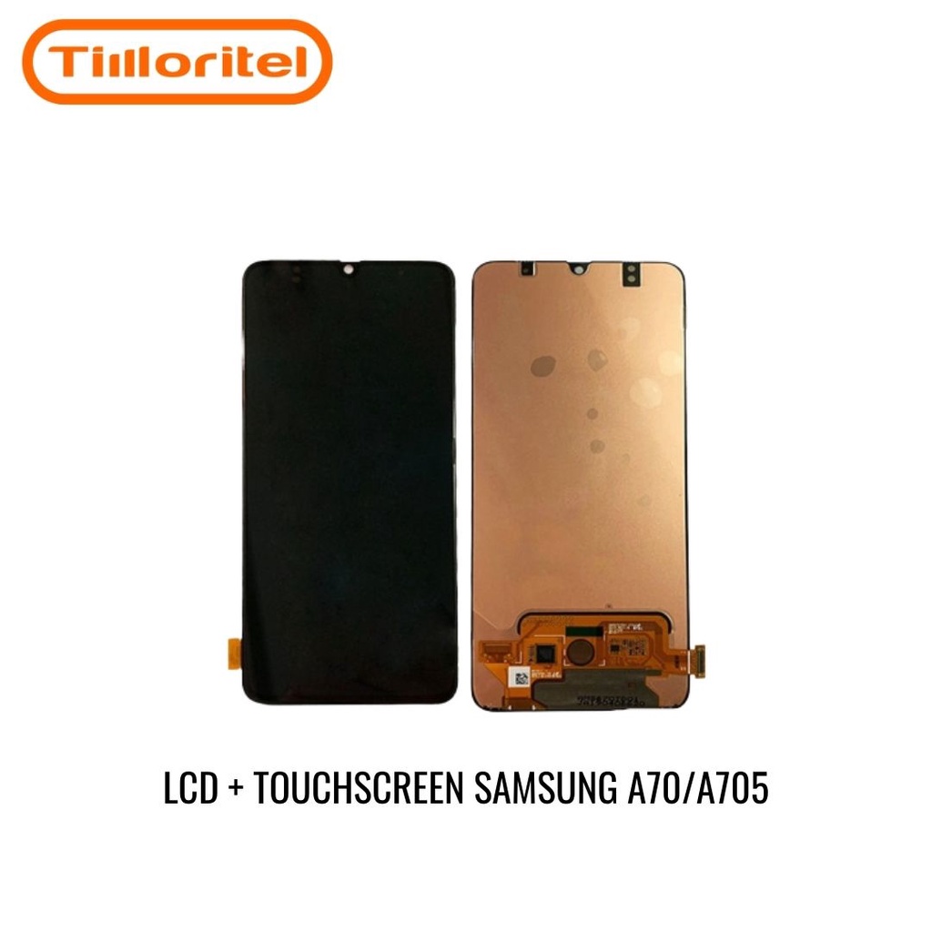 Jual LCD TOUCHSCREEN SAMSUNG GALAXY A70 / A705 INBLACK | Shopee Indonesia