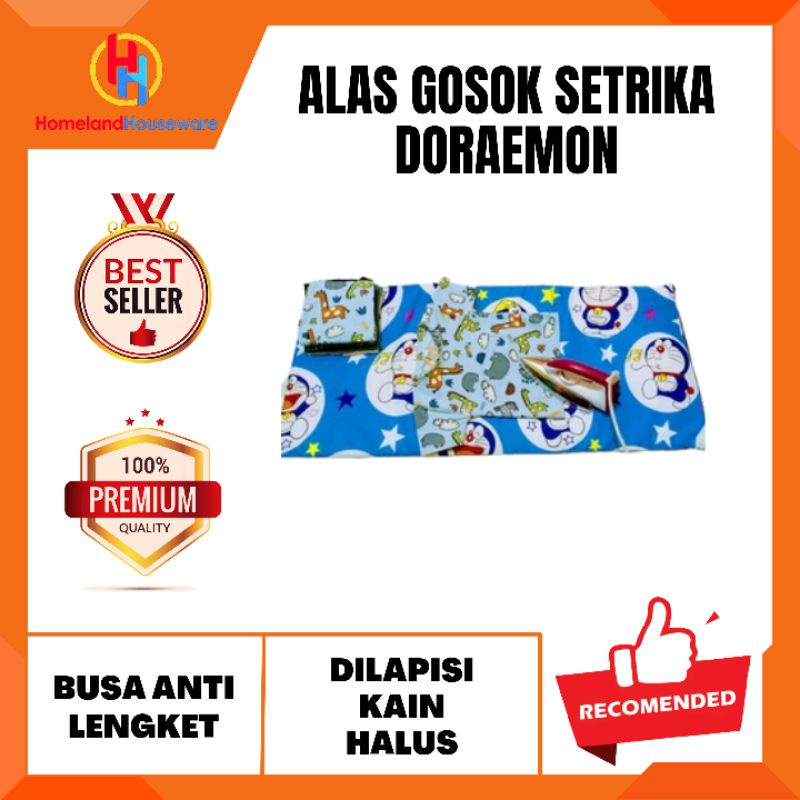 Jual ALAS GOSOK SETRIKA DORAEMON | Shopee Indonesia