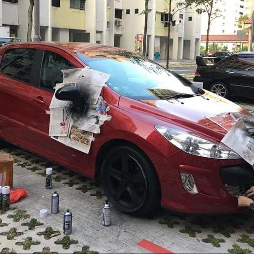 Jual Rubber Paint Cat Semprot Velg Body Mobil X6 - Silver Flask ...