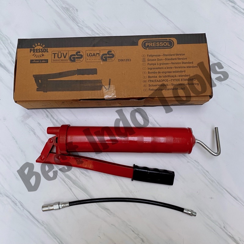 Jual GREASE GUN PRESSOL 500 CC / PISPOT TANGAN MANUAL / TEMBAK POMPA ...