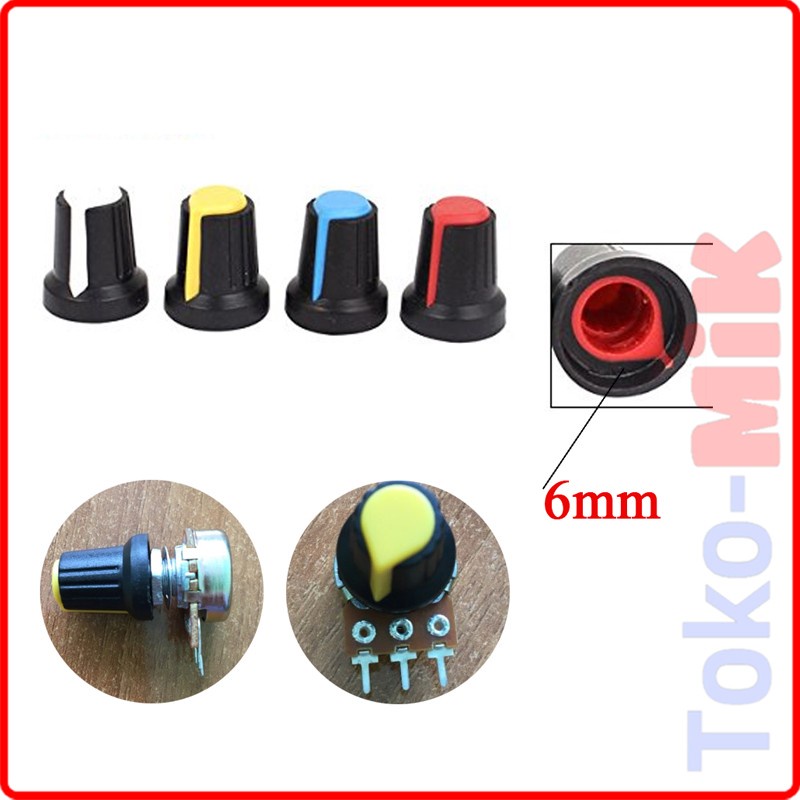 Jual AG2 KNOB POTENSIO METER KENOB KNOP TUTUP POTENSIOMETER WH148 AG2 | Shopee Indonesia