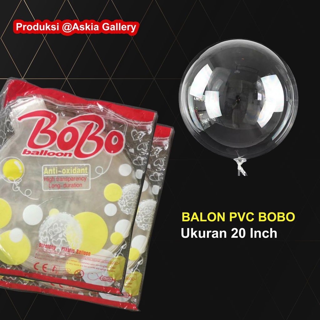 Jual Balon PVC Transparan | Balon Bobo PVC Transparan | Shopee Indonesia