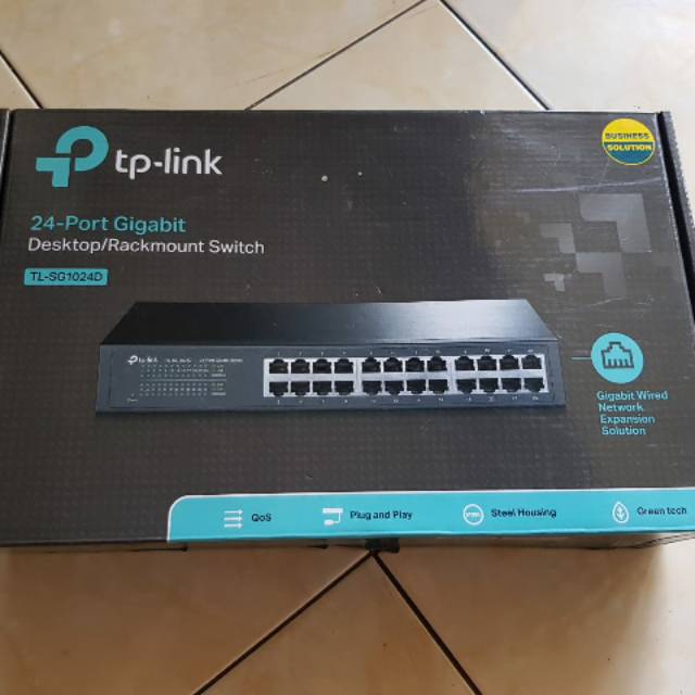 Jual TP-LINK TL-SG1024D 24-Port Gigabit Desktop Rackmount Switch ...