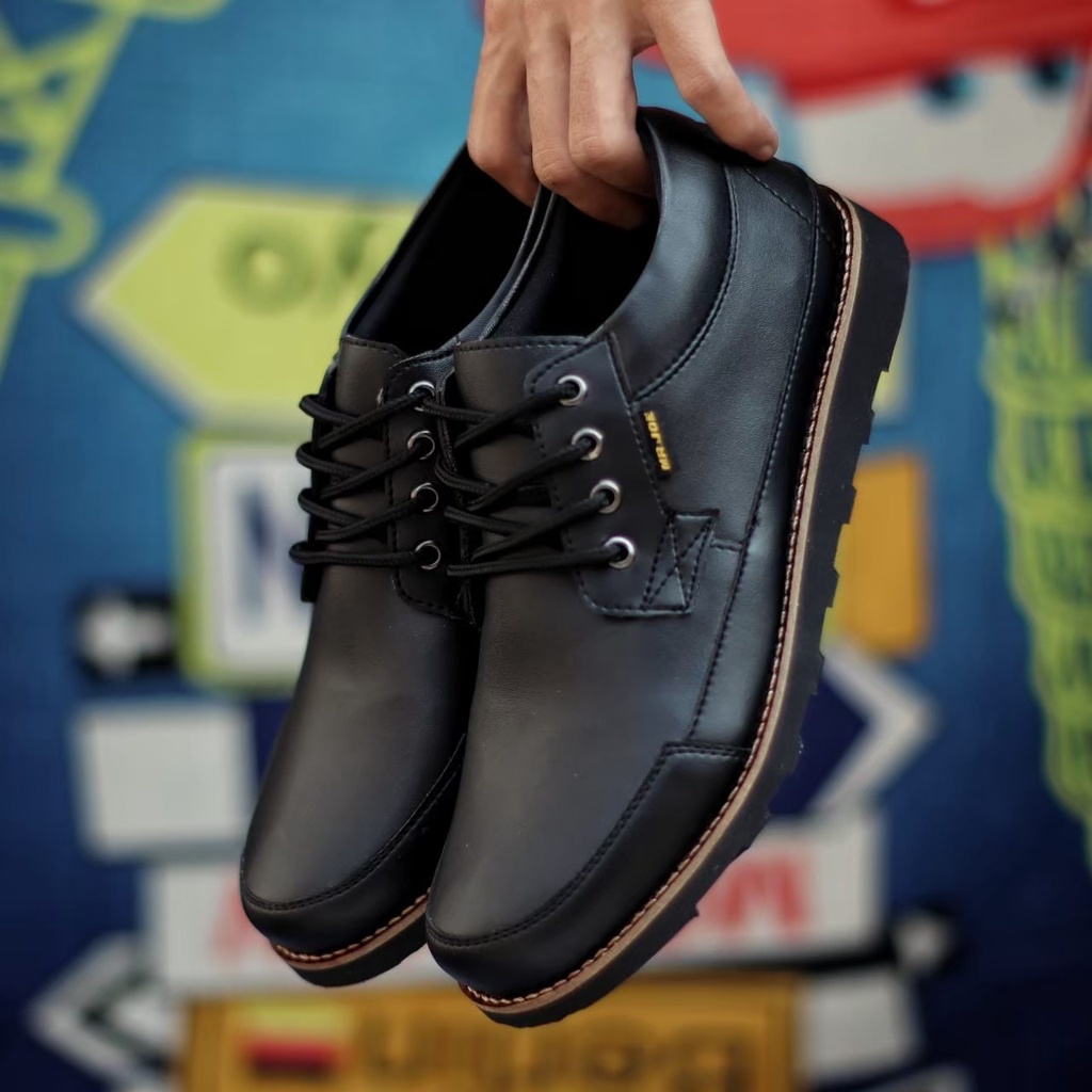 Jual Sepatu Kasual Pria Sepatu Pria JOE TARANTULA Sepatu Casual Kulit Sepatu Semi Formal Kuliah ...