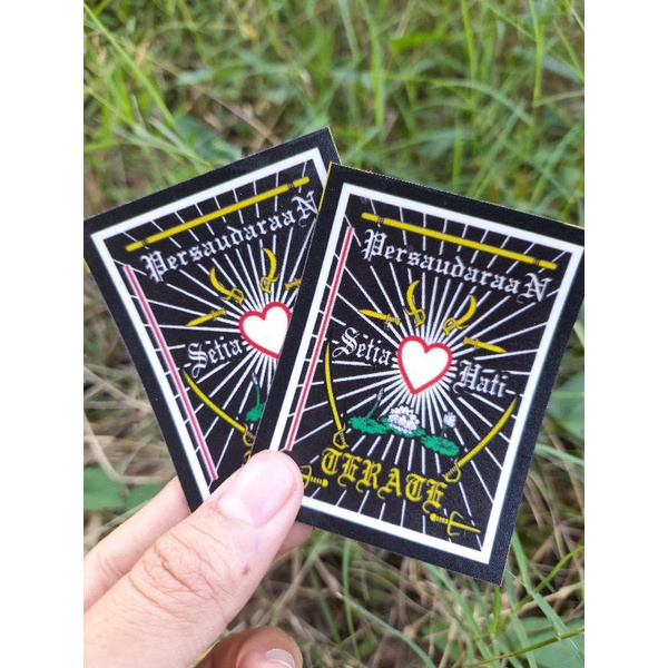 Jual Sticker Perguruan / stiker SH terate dengan LAMINASI TEBAL / Setia ...