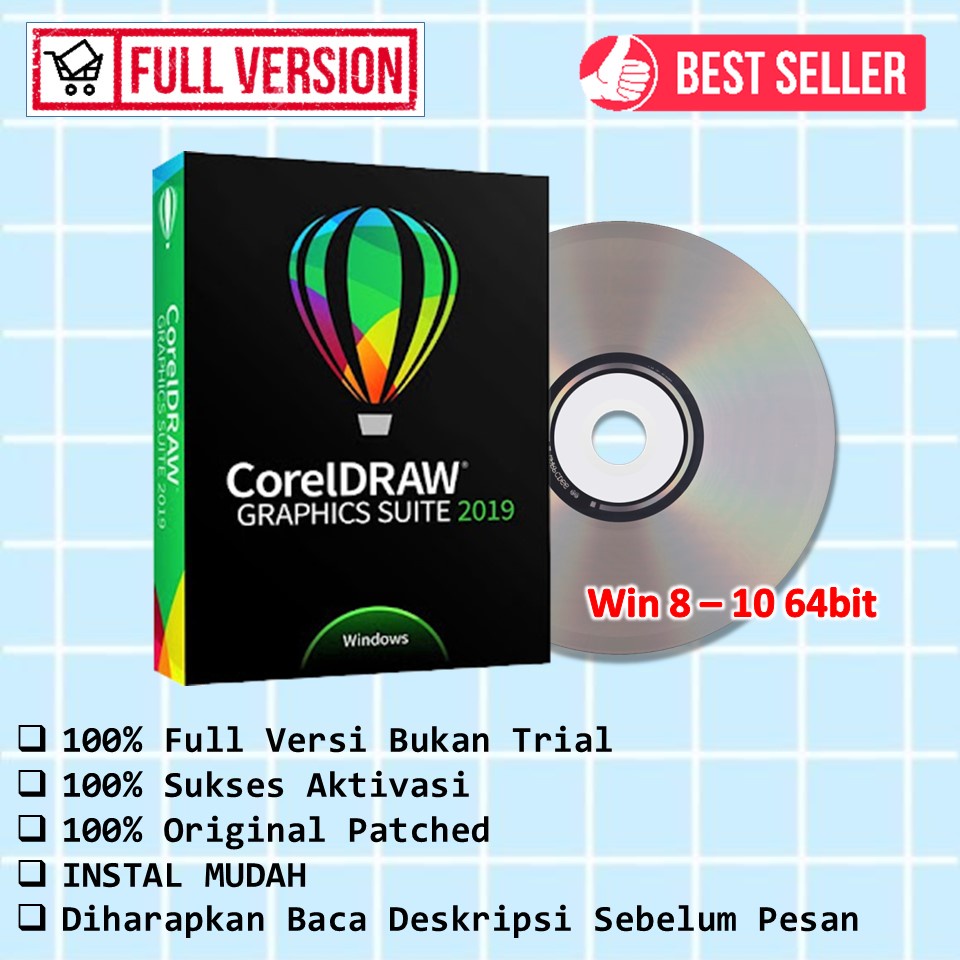 Jual Lifetime - CorelDRAW Graphics Suite 2019 Full Version | Shopee ...