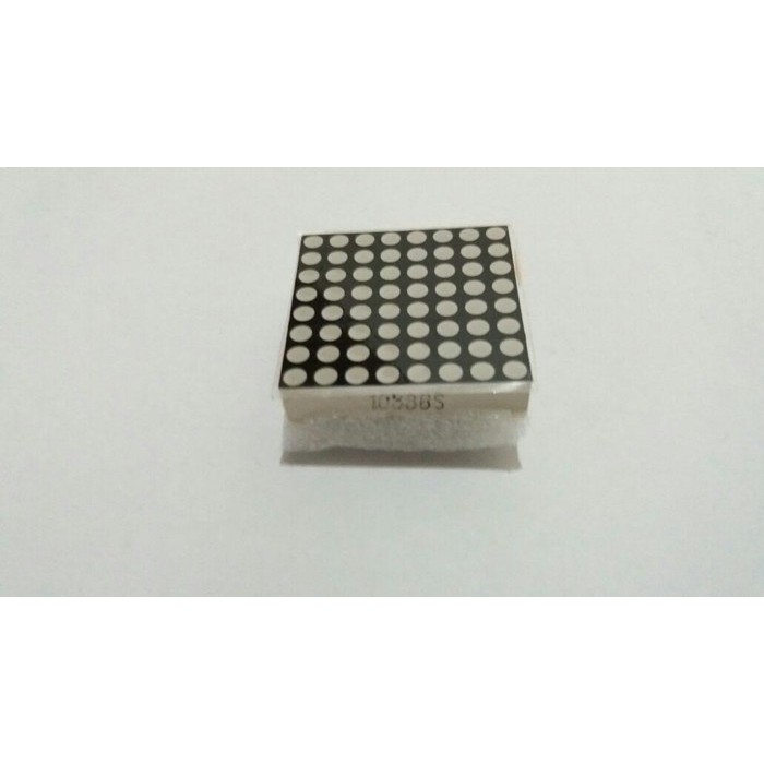 Jual LED 3MM 8X8 DOT MATRIX LED MODULE RED COLOR 8*8 common anode anoda ...