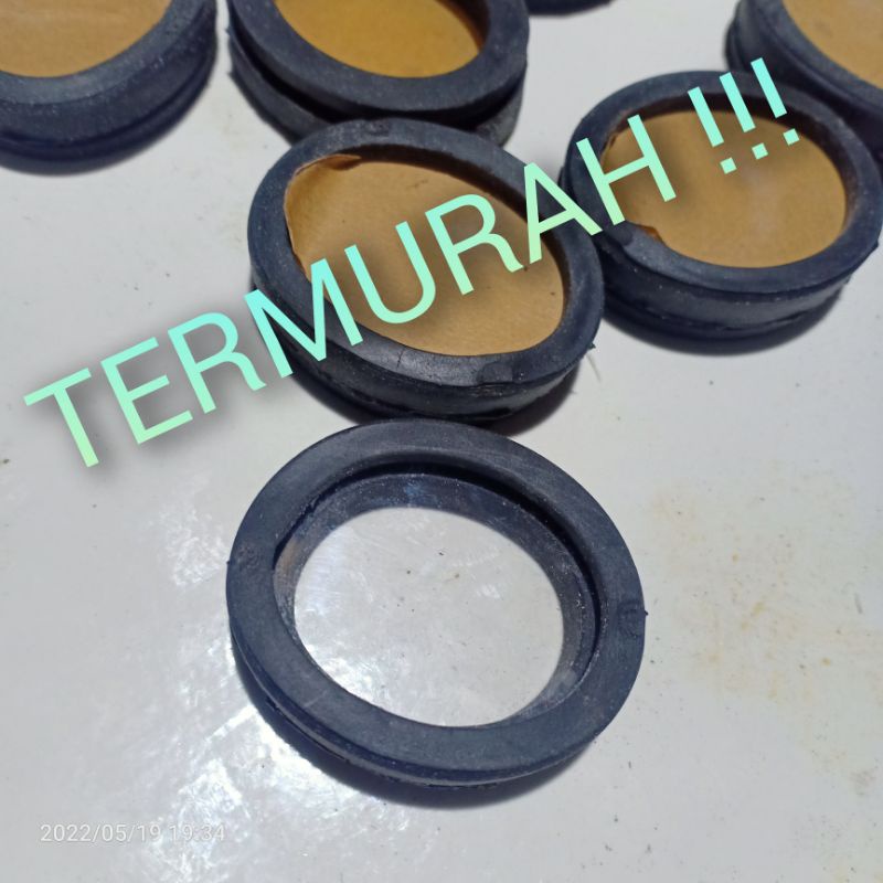 Jual Grommet Lens / Mika Kaca Intip Oli Samping Yamaha V75 V80 Autolube CDI Y80 LB80 Mate U5 U7 ...