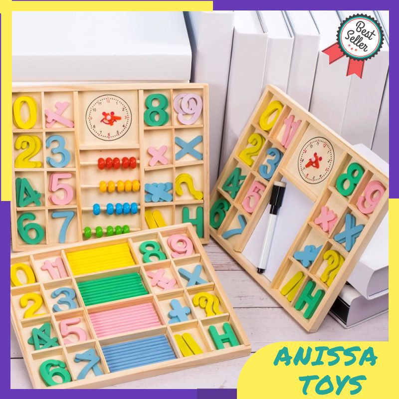 Jual Mainan Anak Mainan Edukasi Matematika Kids Toys Teaching Aids ...