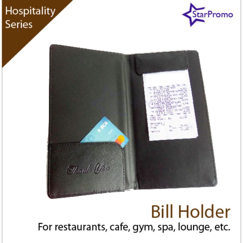 Jual Bill Holder Cover Bill Resto Cafe Hotel | Shopee Indonesia