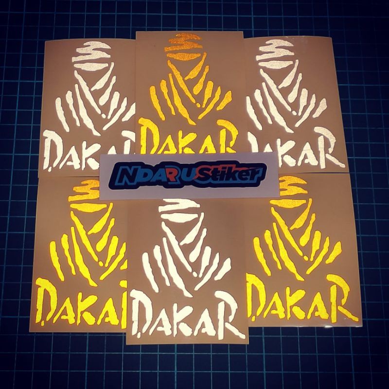 Jual DAKAR RALLY Sticker Cutting | DAKAR RALLY Logo Sticker | Shopee ...