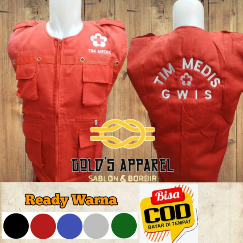 Jual ROMPI LAPANGAN CUSTOM / ROMPI TACTICAL CUSTOM / ROMPI WARTAWAN ...