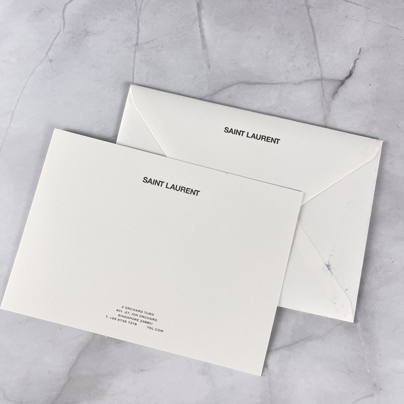 Jual GREETING CARDS / GIFT CARD NOTES WITH ENVELOPE — Christian Dior ...