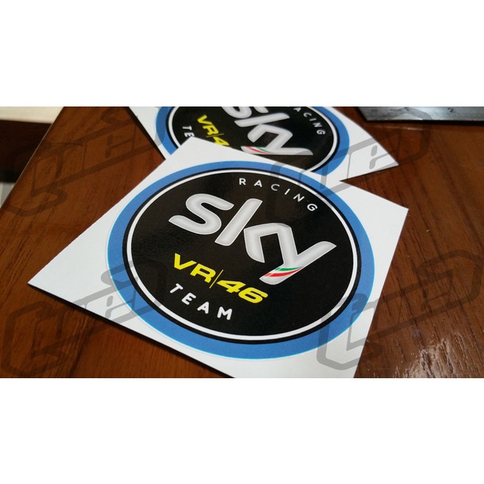 Jual fd00000 Sticker/Stiker Motogp Sky Racing Vr46 Untuk Motor Helm Agv ...