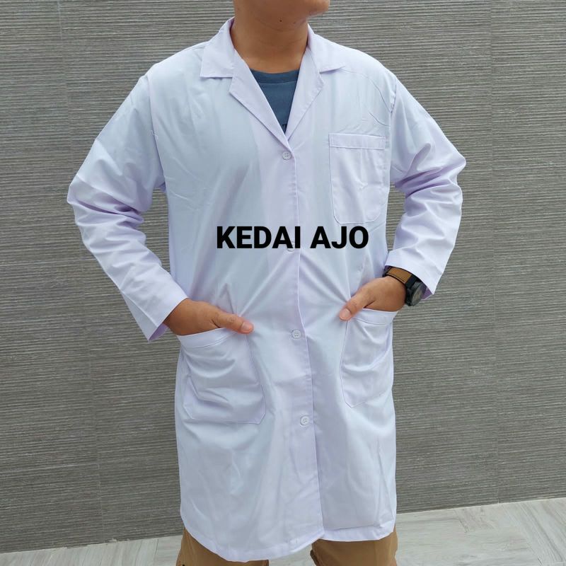 Jual JAS LAB LENGAN PANJANG ukuran S-XXL | Shopee Indonesia