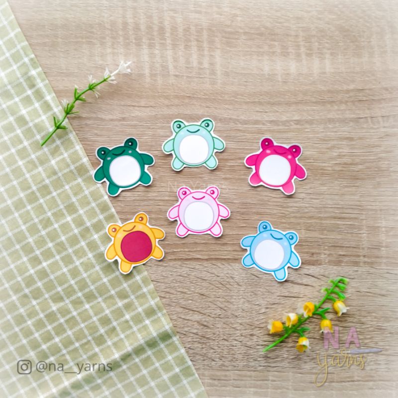 Jual CUTE FROGGIES STICKER PACK NA YARNS / FROGGY STICKER / STICKER ...