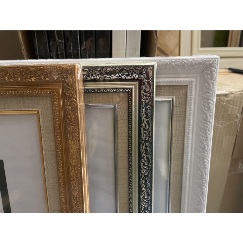 Jual Frame Foto ukuran 40X60/A2/16RS Ukir double | Shopee Indonesia