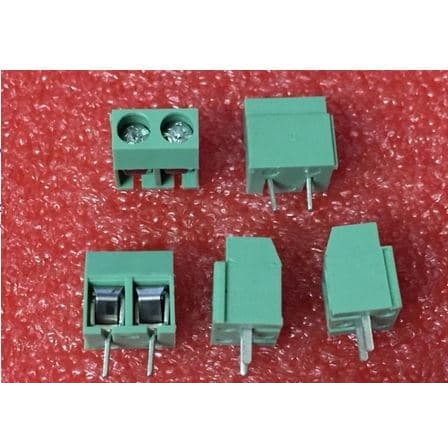 Jual KF 126 Green Terminal Block Hijau KF126 2 pin 2p Screw pitch 5mm PCB 5 mm | Shopee Indonesia
