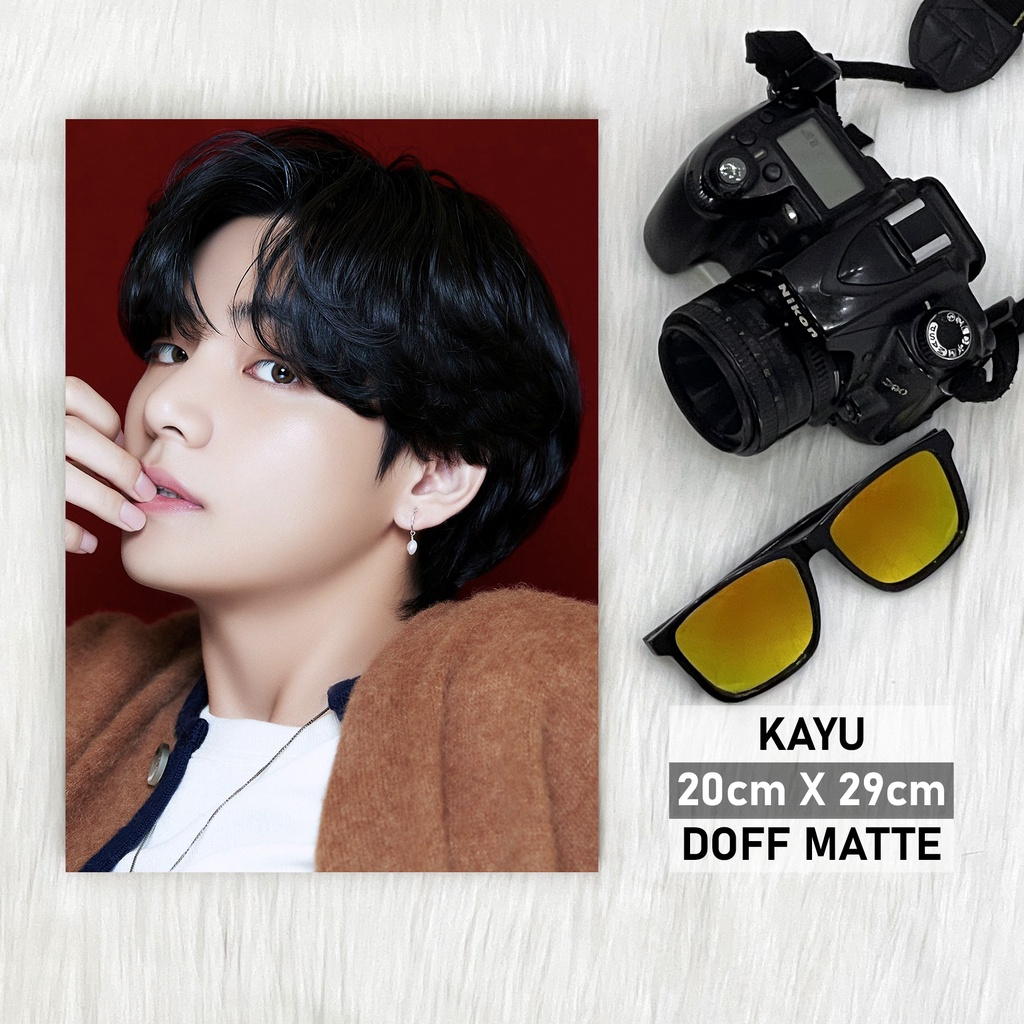 Jual Poster BTS V BE Concept Photo Frame Kayu Solid A4 V144 | Shopee ...