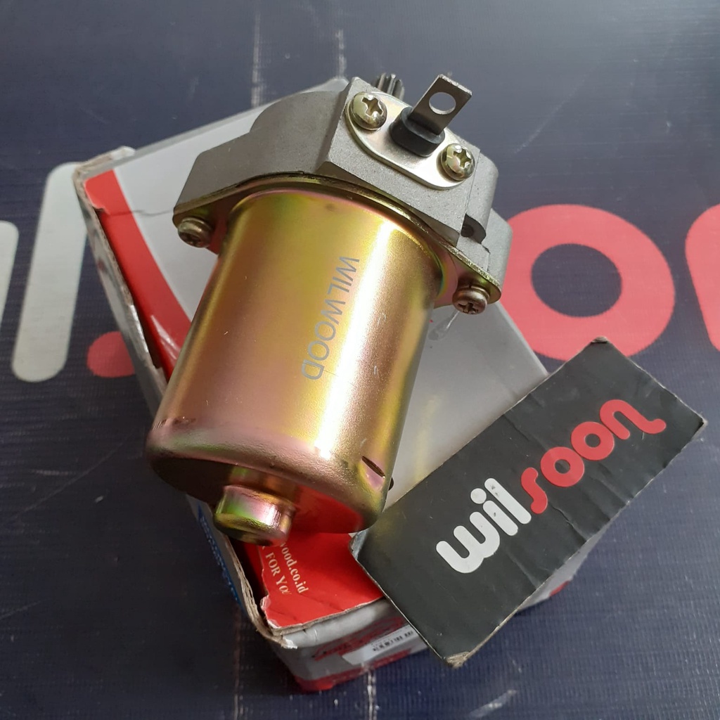Jual Dinamo Stater Assy / Starter Electric Shogun 110 Old Wilwood Model ...
