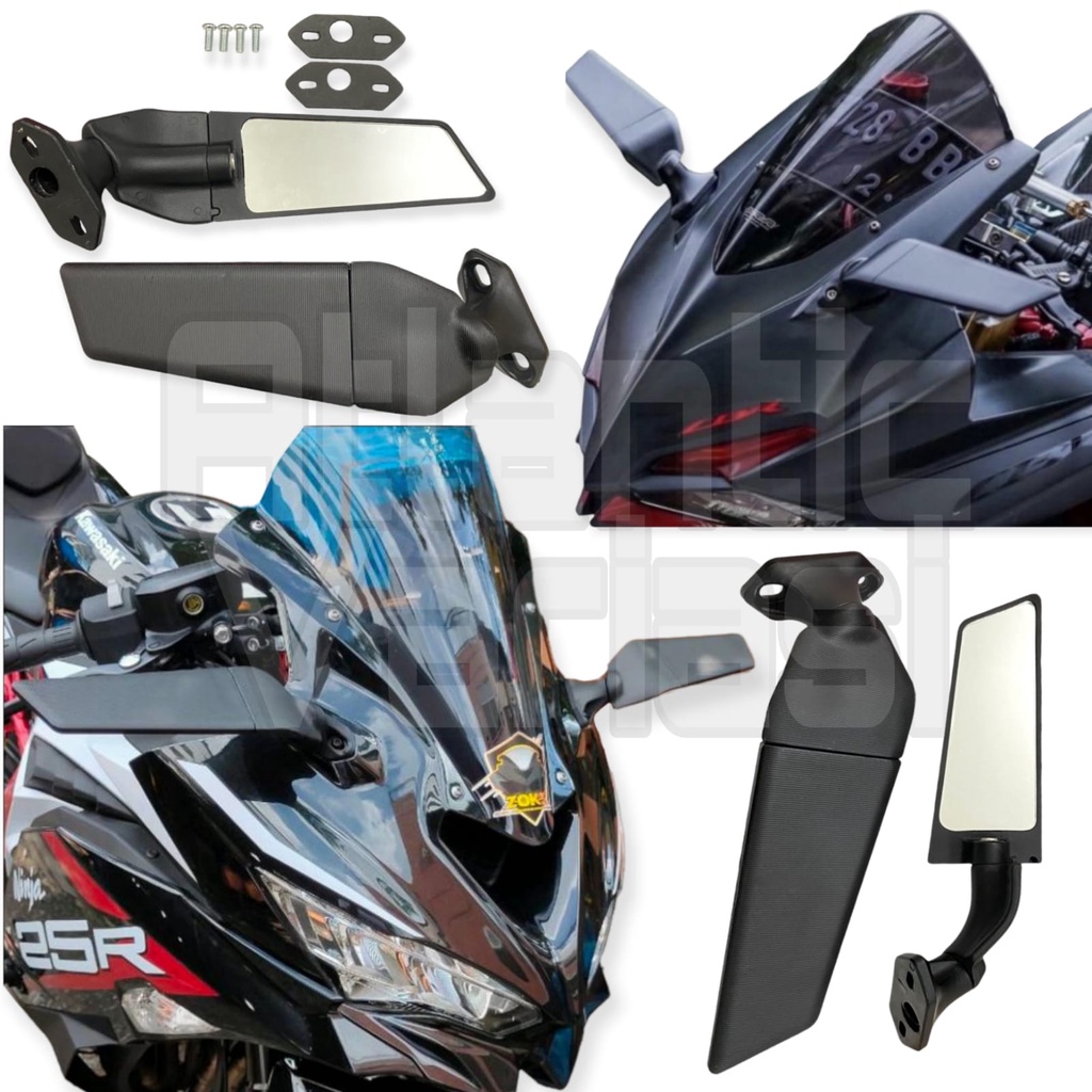Jual SPION WINGLET STEALTH MODEL RIZOMA F22 R ZX25R NINJA 250FI KARBU ...