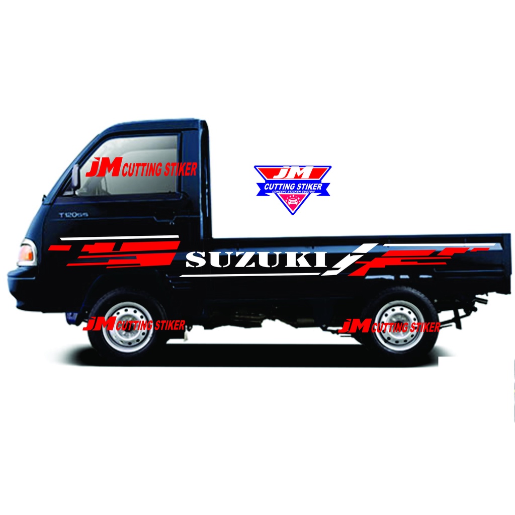 Jual Stiker mobil pick up carry apv gran max l300 cutting sticker mobil ...