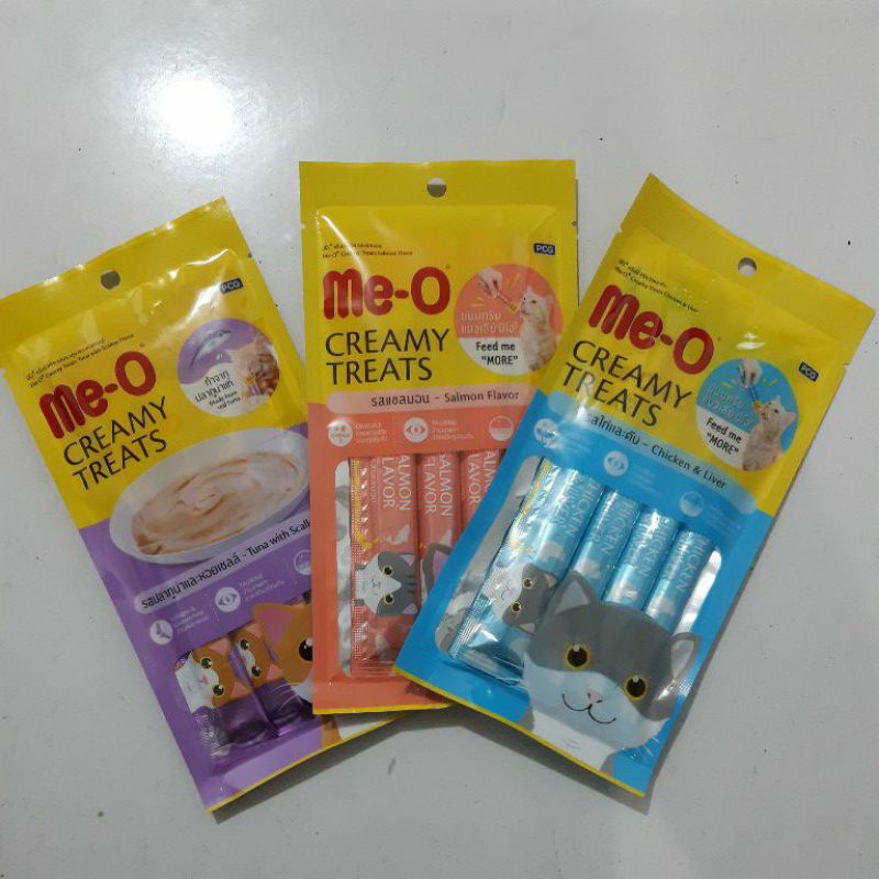 Jual MEO CREAMY TREATS SATUAN(1 STIK) | Shopee Indonesia