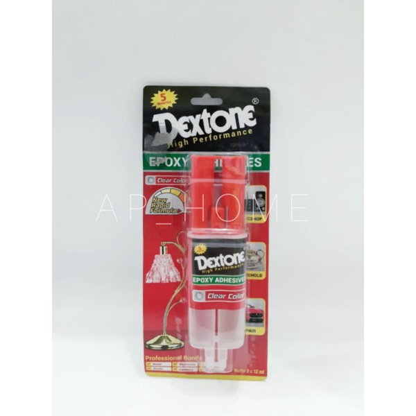 Jual Lem Dextone Epoxy Rapid Suntik 24 Ml | Shopee Indonesia