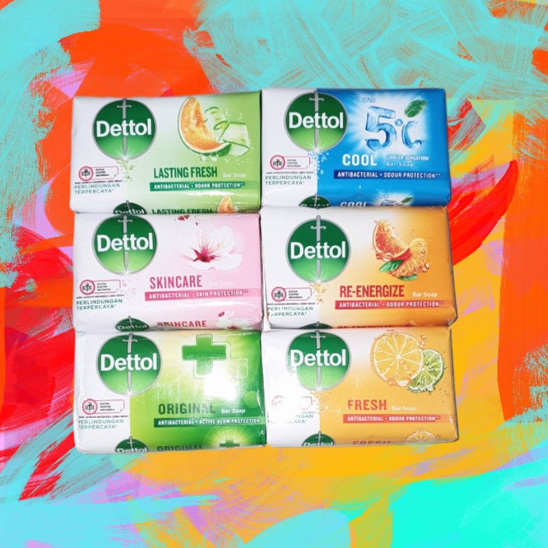 Jual Dettol Sabun Batang 60 gr ( Macam Macam Varian Warna) | Shopee ...