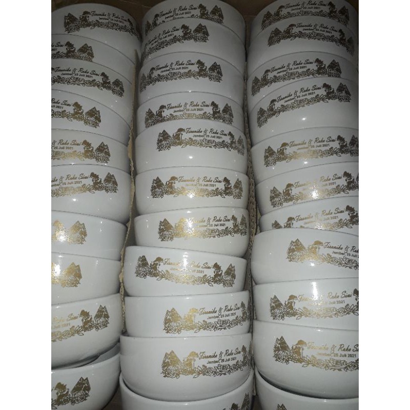 Jual Custom Mangkok 48 pcs | Shopee Indonesia