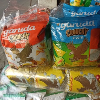 Jual Snack Garuda Crunchy O Corn Potato Original Jagung Baka | Shopee ...