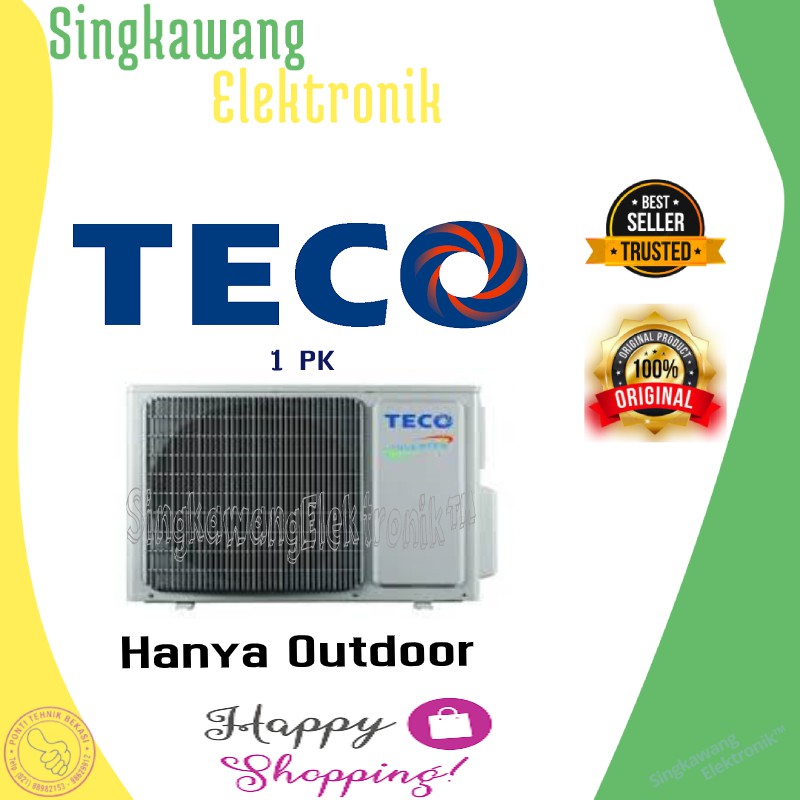 Jual AC OUTDOOR TECO 1 PK R410 UNIT SAJA | Shopee Indonesia