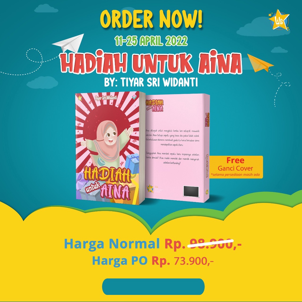 Jual Buku Hadiah Untuk Aina Original Penerbit LovRinz | Shopee Indonesia
