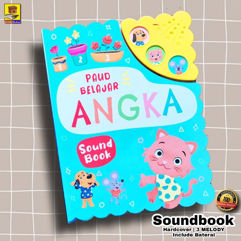 Jual Soundbook / Little Sound Book Paud Belajar Angka / Buku Anak ...