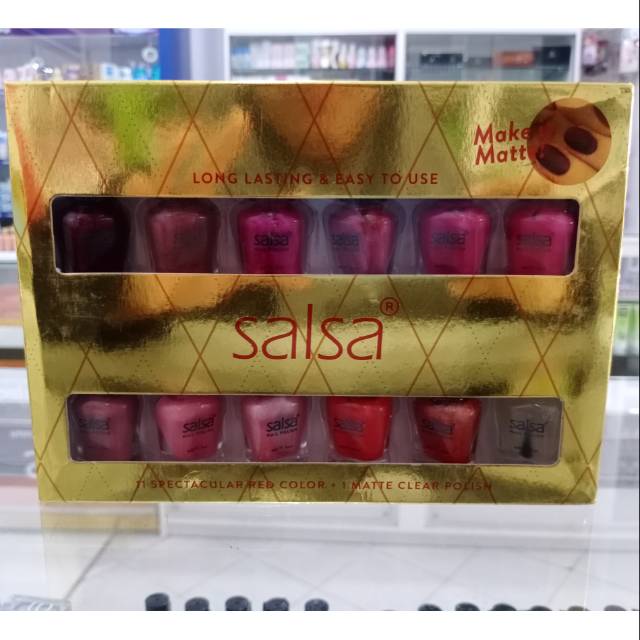 Jual Kutek Salsa Make it Matte Satuan | Shopee Indonesia