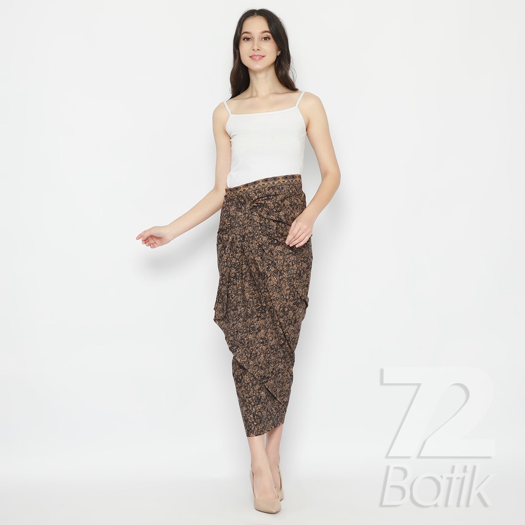 Jual ROK BATIK SPAN Skirt Lilit Kebaya Instan Modern Wanita Motif ...