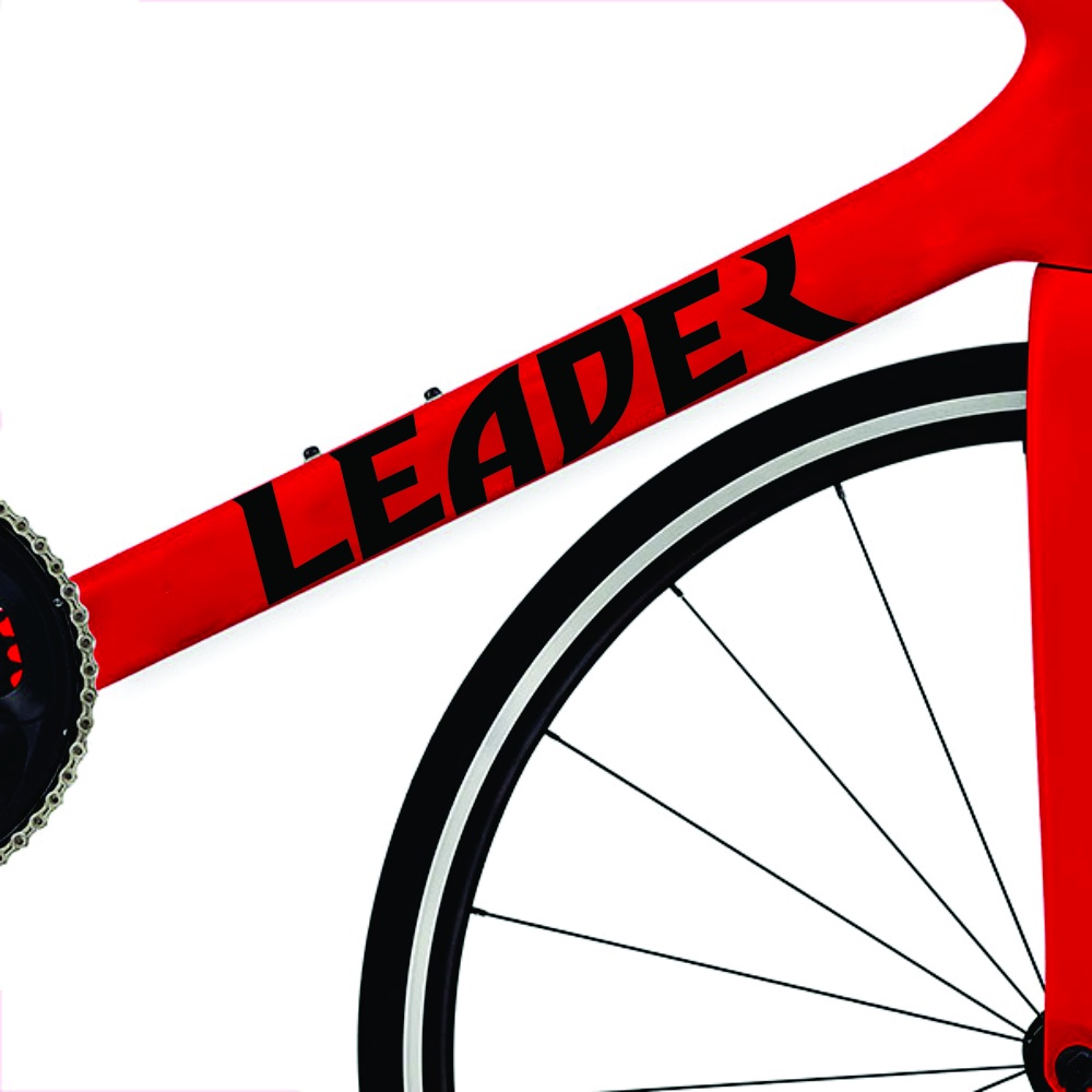 Jual Stiker Pack Sepeda Leader Old Logo 725 - Bicycle Decal Sticker ...