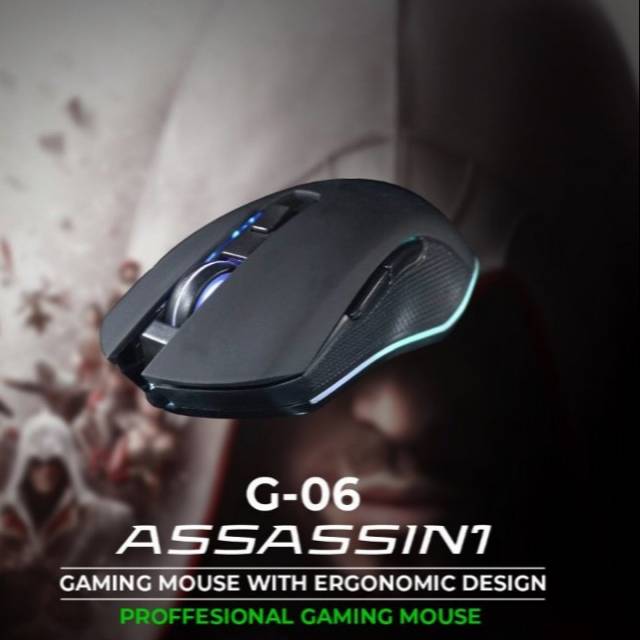 Jual NYK G-06 Assassin Gaming Mouse Garansi Resmi | Shopee Indonesia