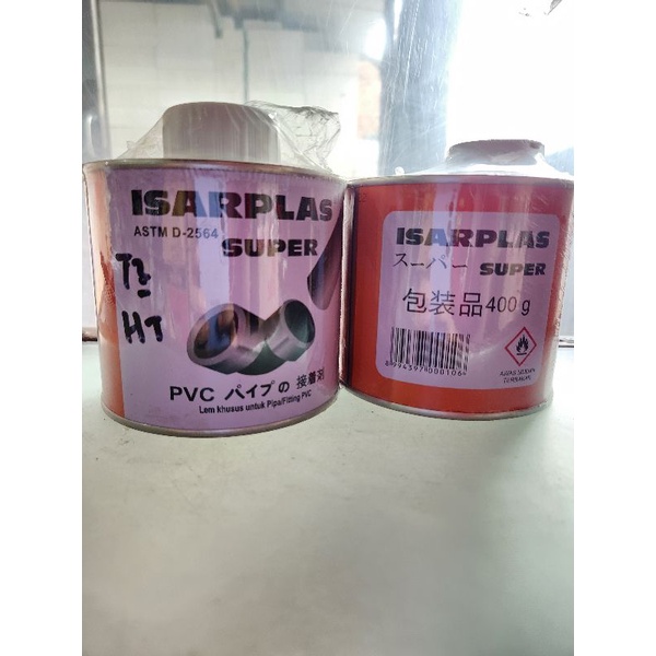 Jual lem PVC / isarplas kaleng 400g | Shopee Indonesia