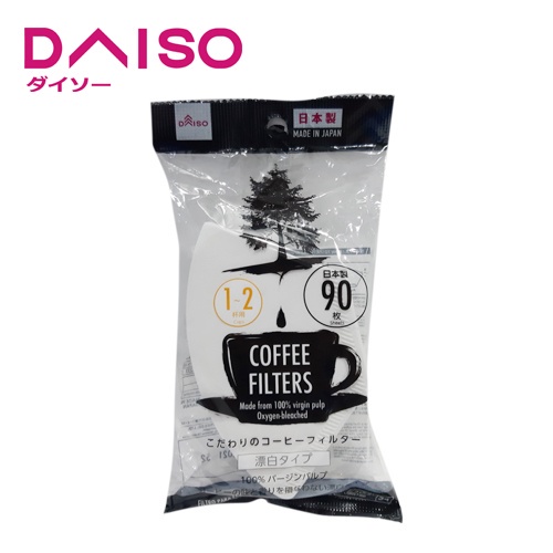 Jual Daiso Coffee Filters 1-2 cups ( bleached ) | Shopee Indonesia