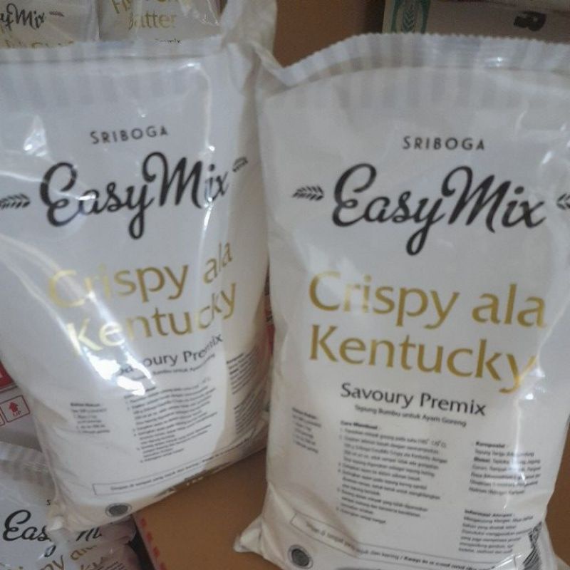 Jual Sriboga Easy Mix Crispy Ala Kentucky 1kg | Shopee Indonesia