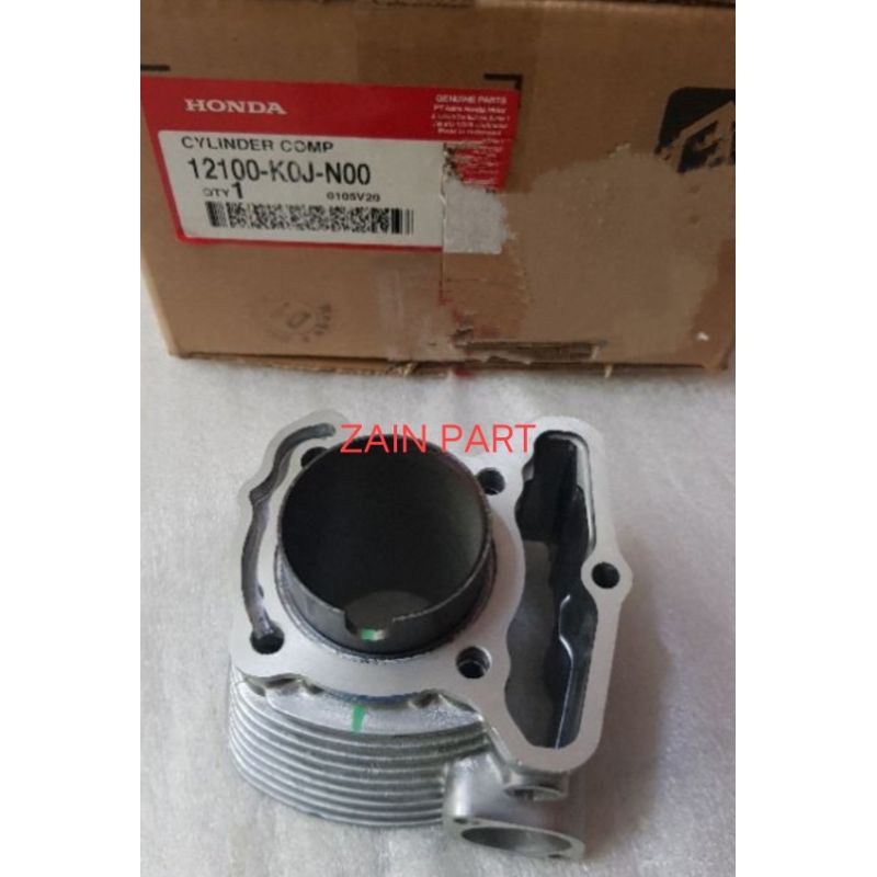 Jual 12100-k0j-N00 cylinder comp/boring Honda genio/new beat/new Scoopy ...