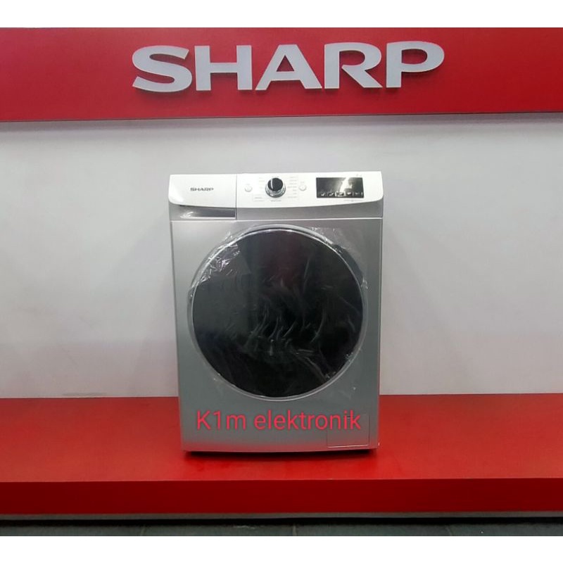 Jual Mesin cuci Sharp front loading 7kg ES-FL1073W ESFL1073W | Shopee Indonesia