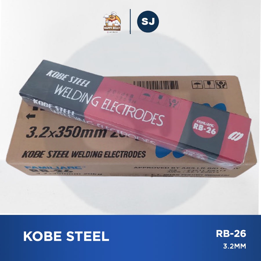 Jual KAWAT LAS RB26 KOBE STEEL - 4.0mm | Shopee Indonesia