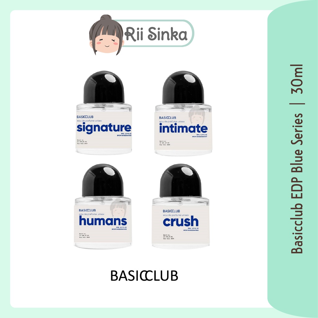 Jual BASICCLUB BLUE SERIES EDP PARFUM 30ML | Shopee Indonesia