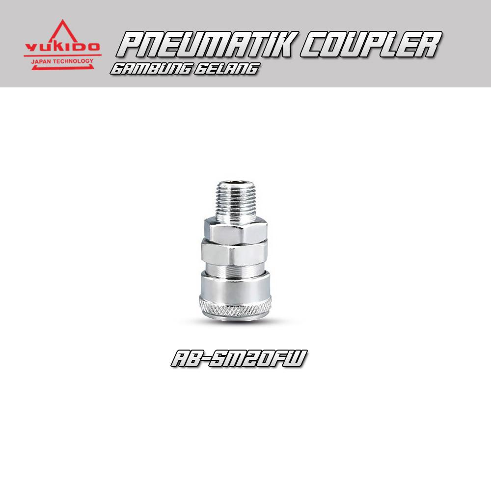 Jual BISA COD TEKIRO QUICK COUPLER ANGIN SH 20 TWO TOUCH / NEPEL SAMBUNGAN SELANG ANGIN ...