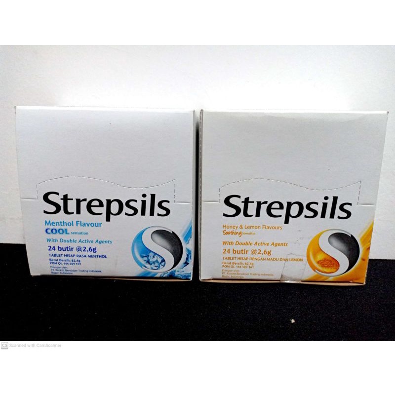 Jual Permen Strepsils single box isi 24 biji / Strepsils Permen ...